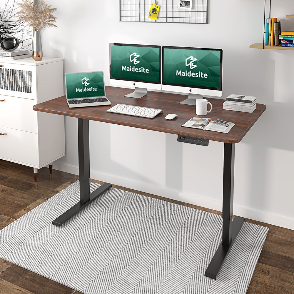 Maidesite Pro Series 55 inch Height Adjustable Electric Standing Desk ...